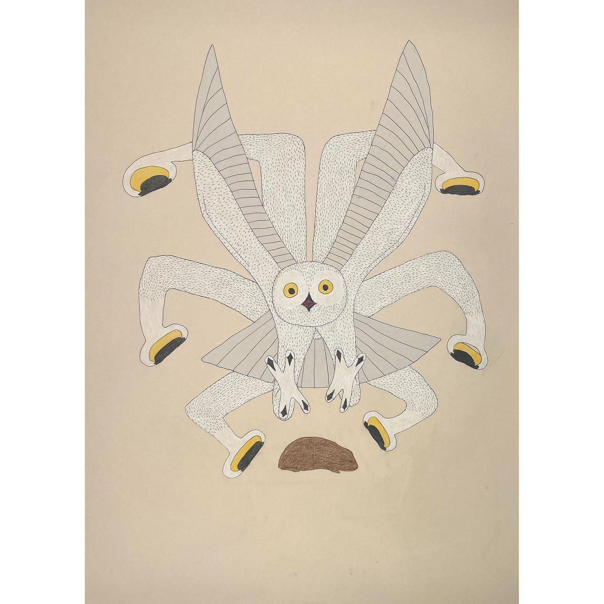 Original Drawing- Keep an Eye Out by Laina Geeta — Craft Ontario