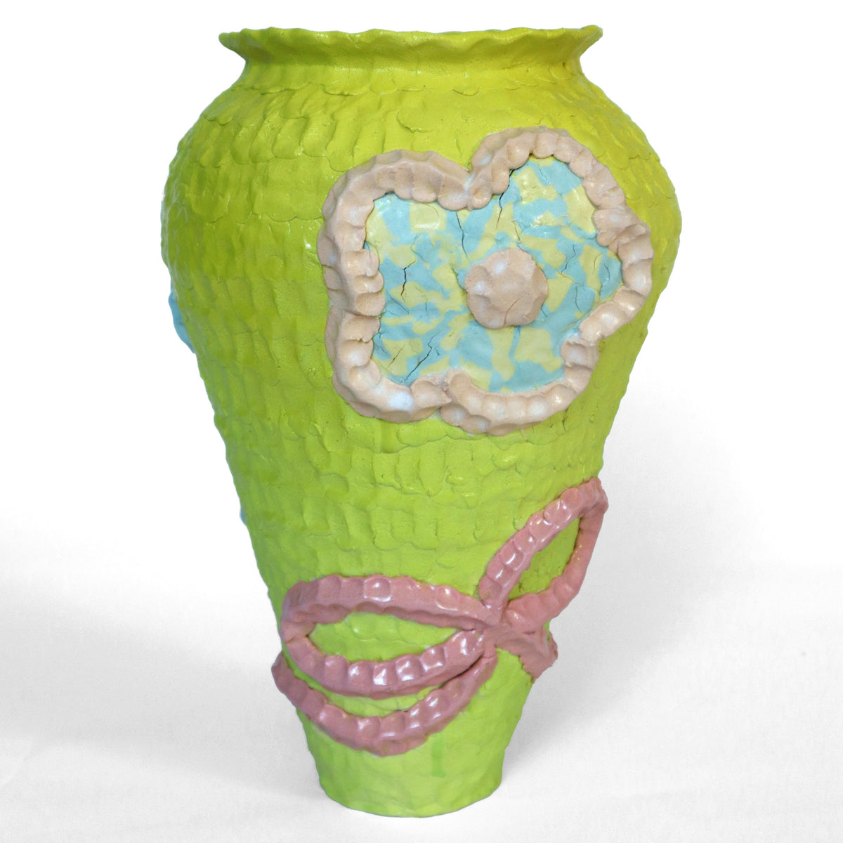 Chartreuse Vase by Marina Van Raay — Craft Ontario