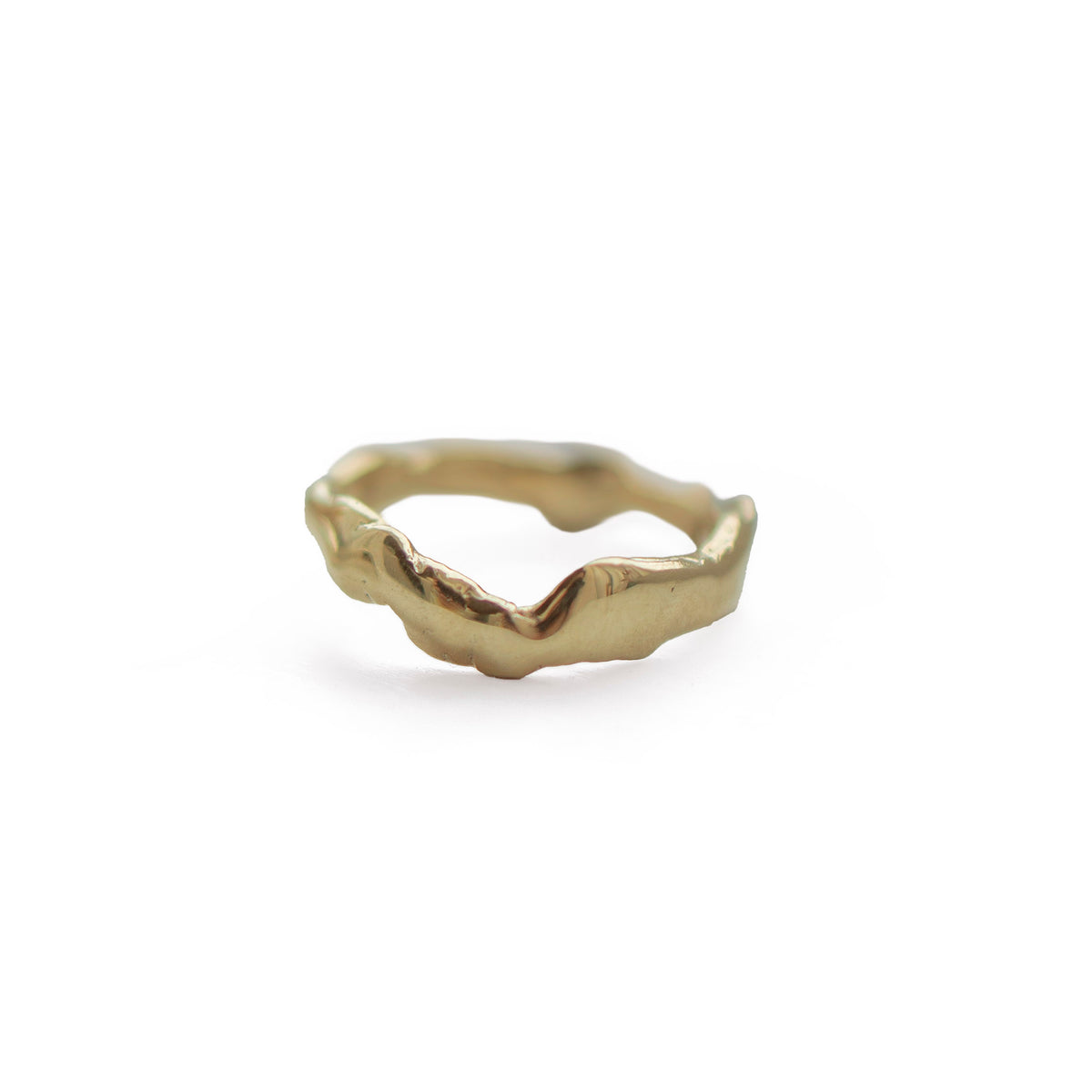 Gold Plated Marks Ring by Kotoba Jewellery — Craft Ontario