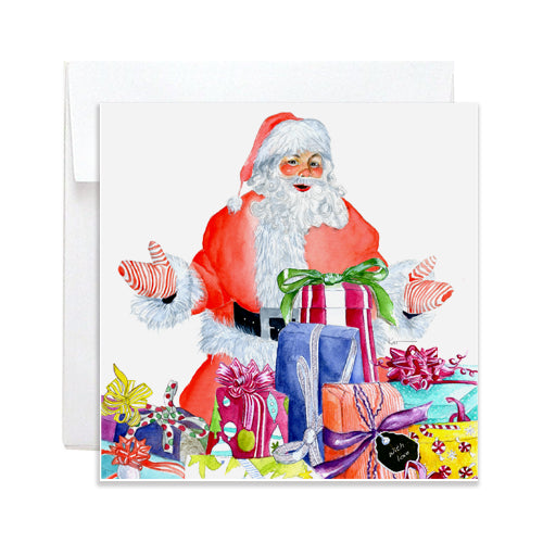 Santa Knows Card, card by Kat Signature — Craft Ontario