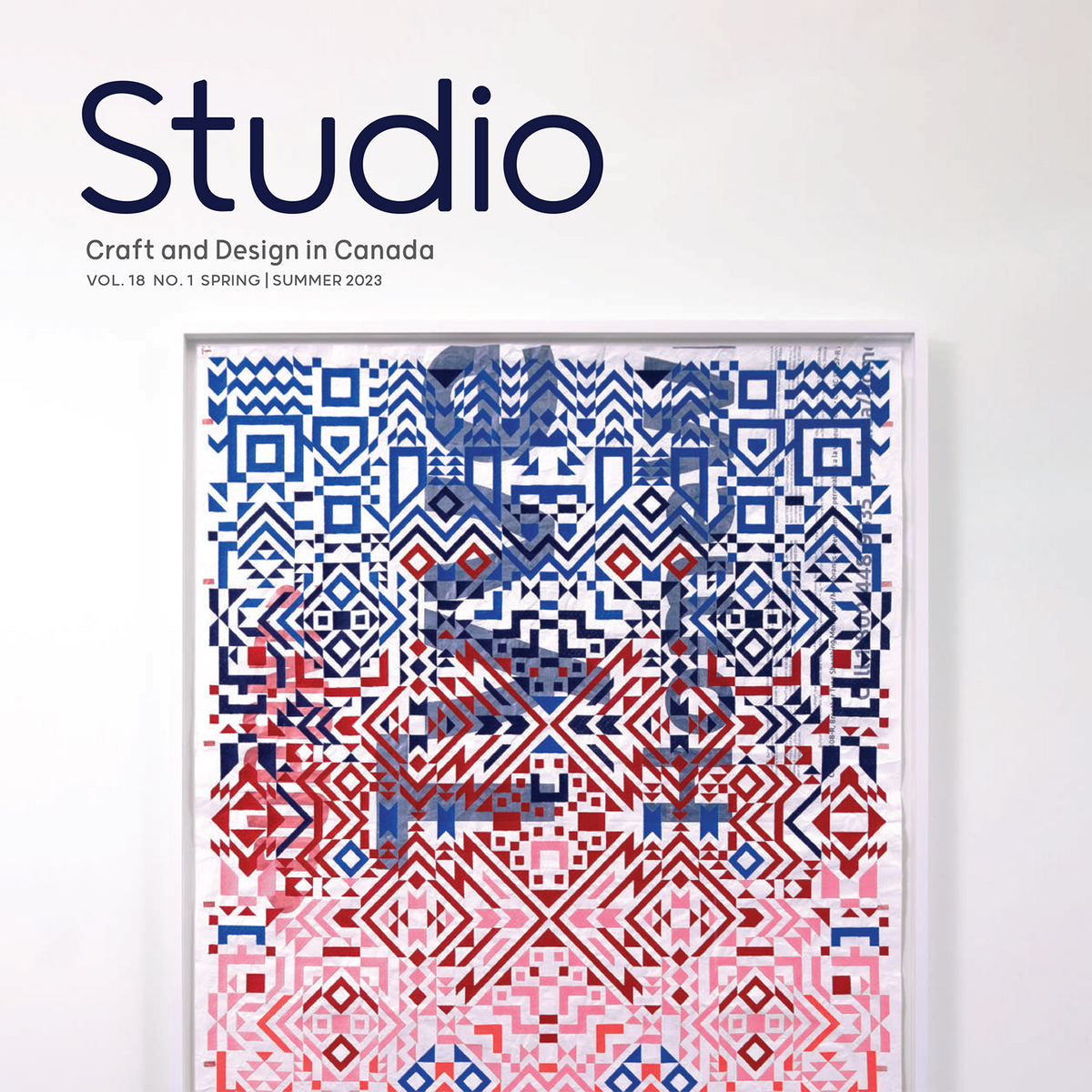 Digital Edition of Studio Magazine Vol. 18 No. 1 — Craft Ontario
